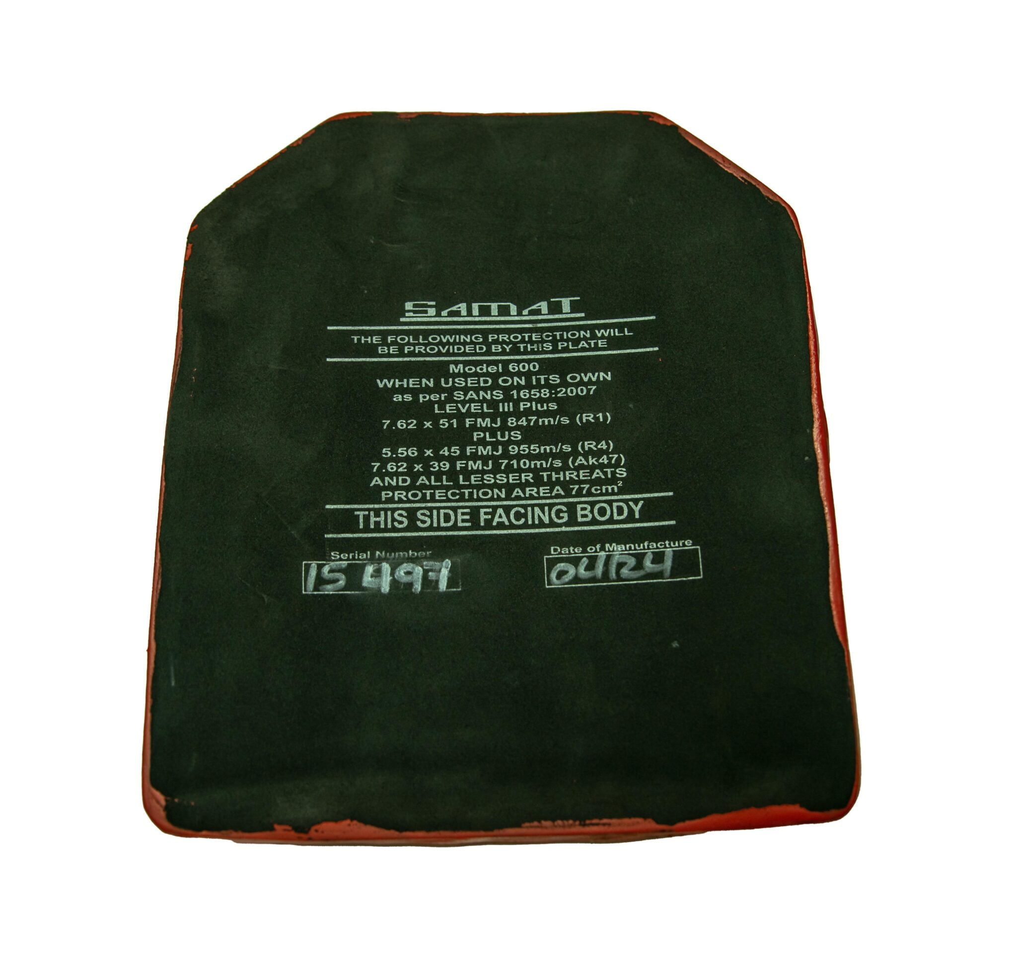 Bullet Proof Plate - Strong and Durable