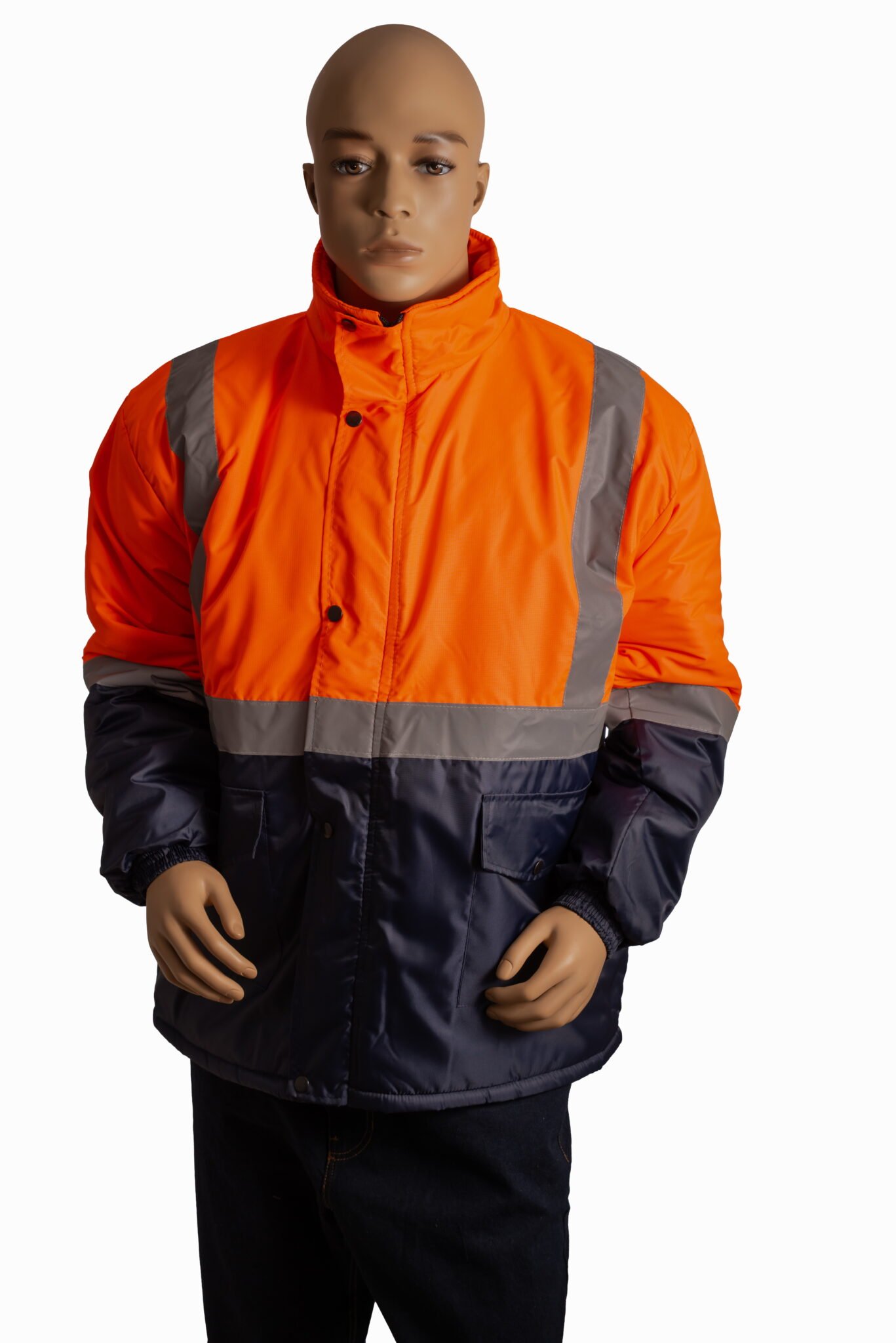 Two Tone Reflective Parka Jacket